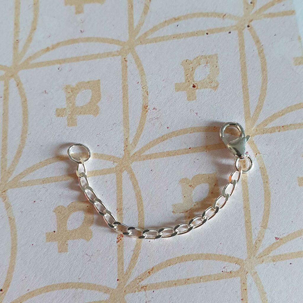 Sterling silver chain extender | House of Alyssa Smith
