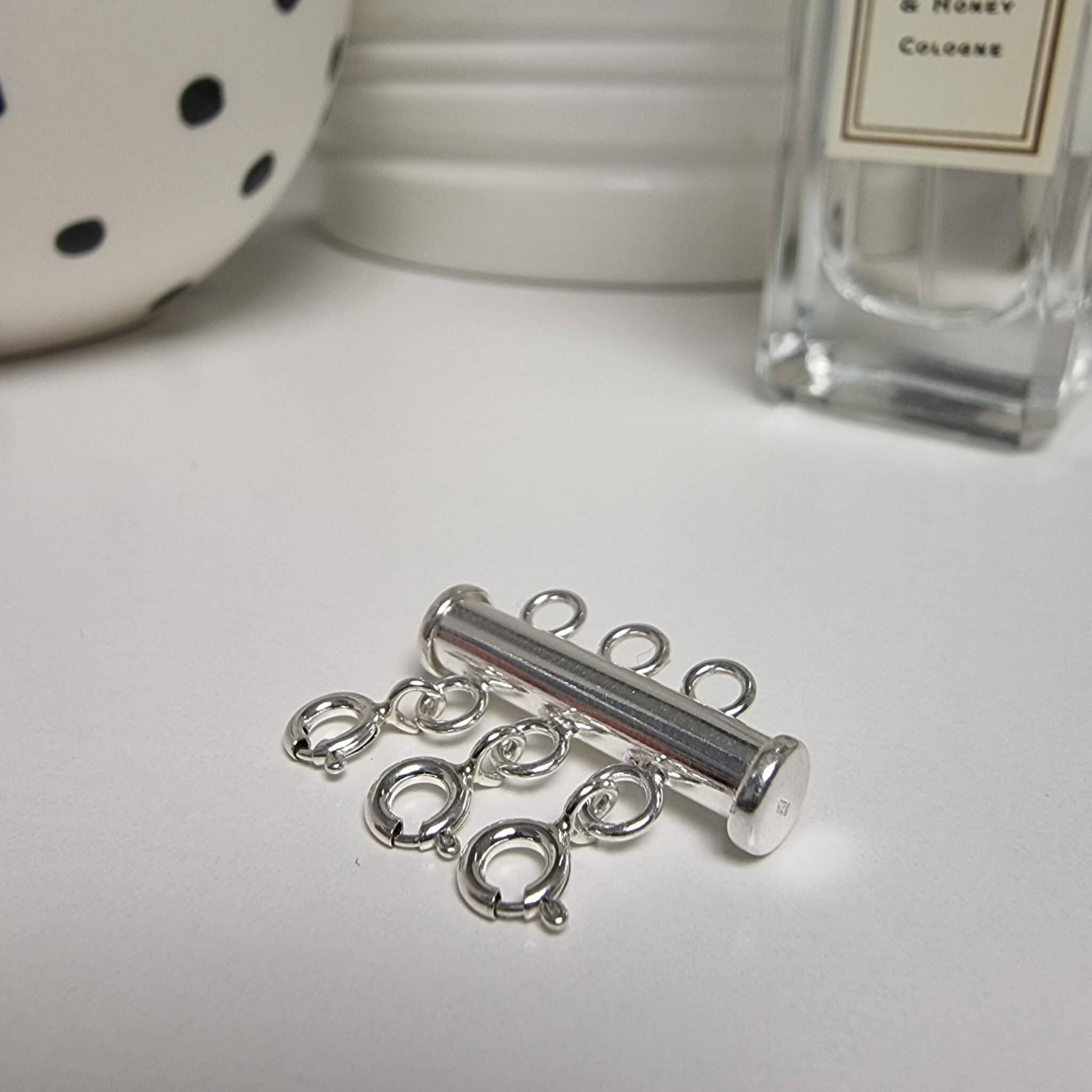 Multi Chain Spacer Clasp in Sterling Silver - House of Alyssa Smith