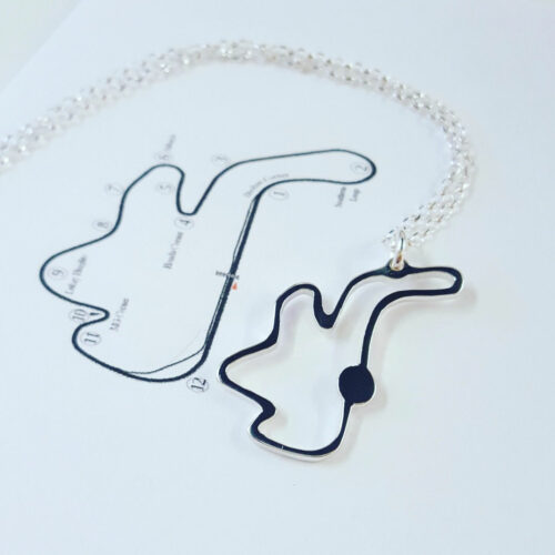 Bespoke Phillip Island Race Track Necklace - House of Alyssa Smith