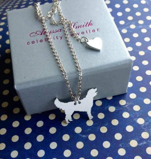 Bespoke Labradoodle Pendant in Sterling Silver Created from Customer ...