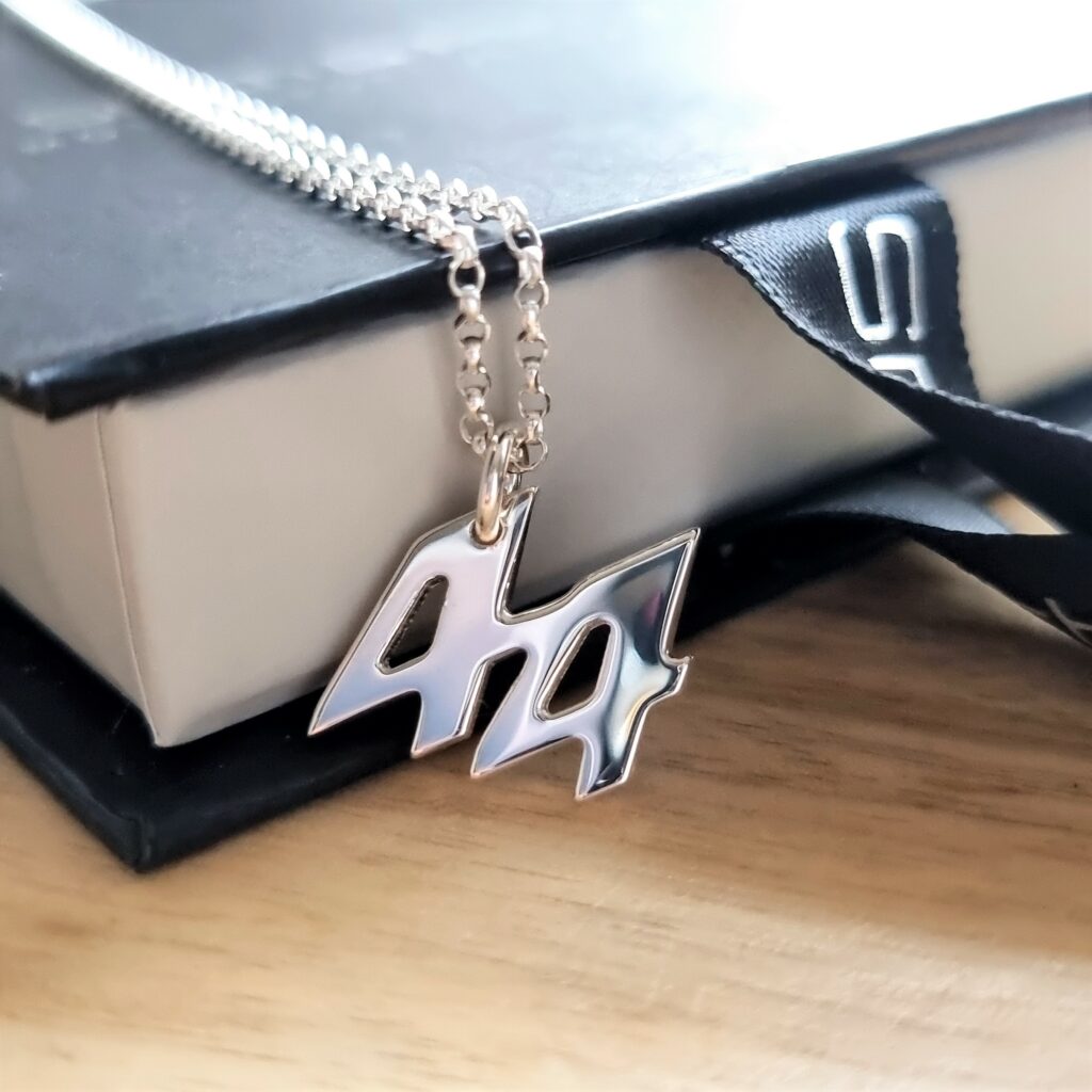 Miniature 44 Necklace in Sterling Silver - House of Alyssa Smith