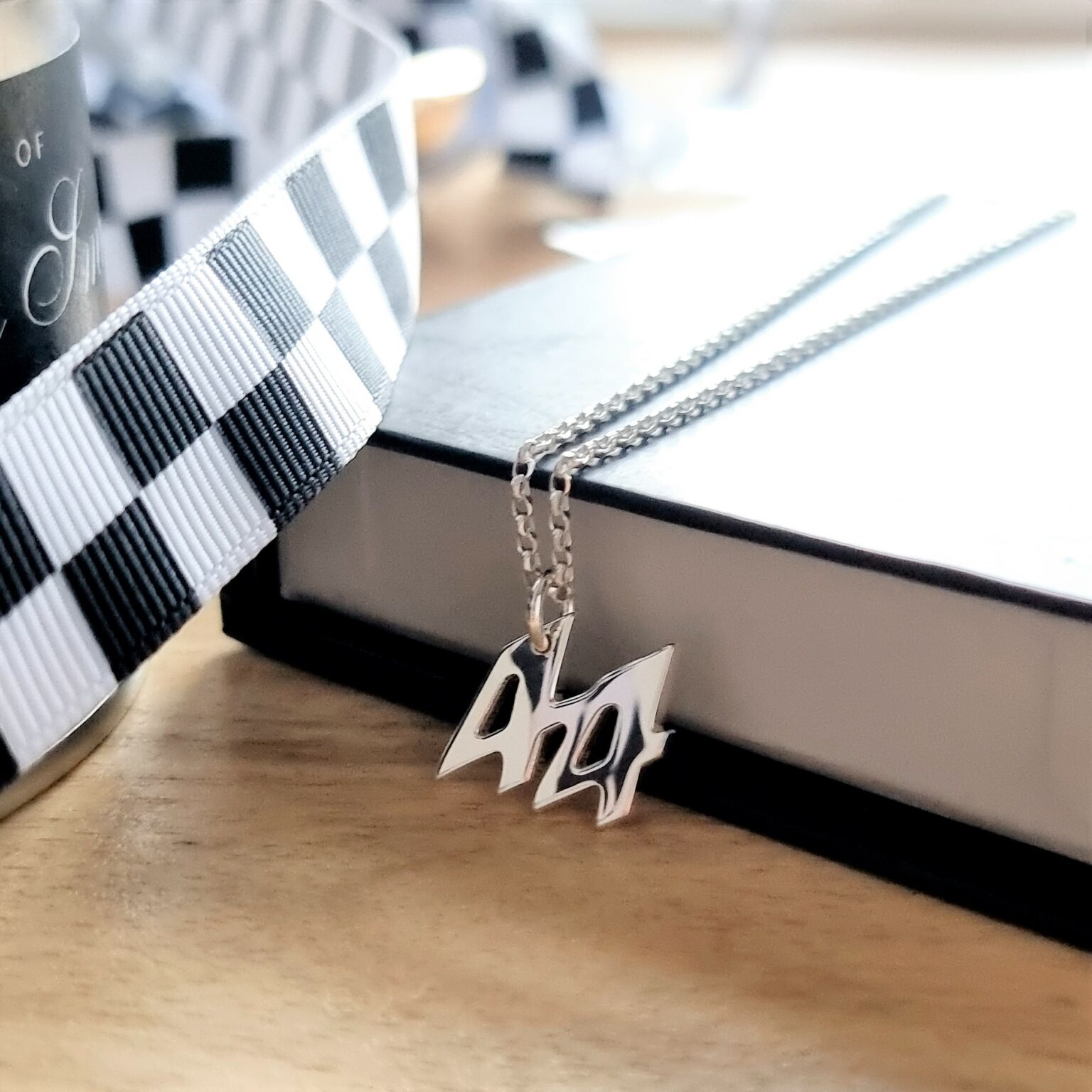 Miniature 44 Necklace in Sterling Silver - House of Alyssa Smith