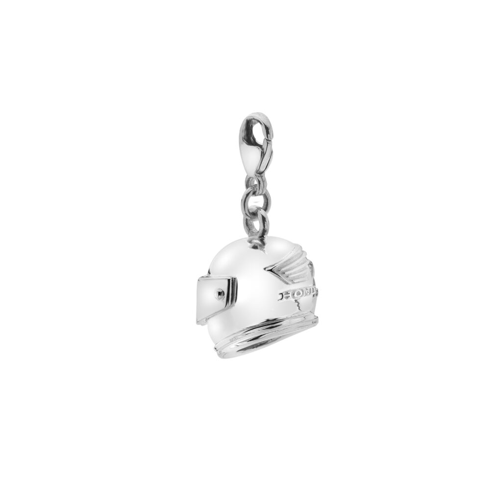 Official Honda Moving Helmet Charm in Sterling Silver - House of Alyssa ...