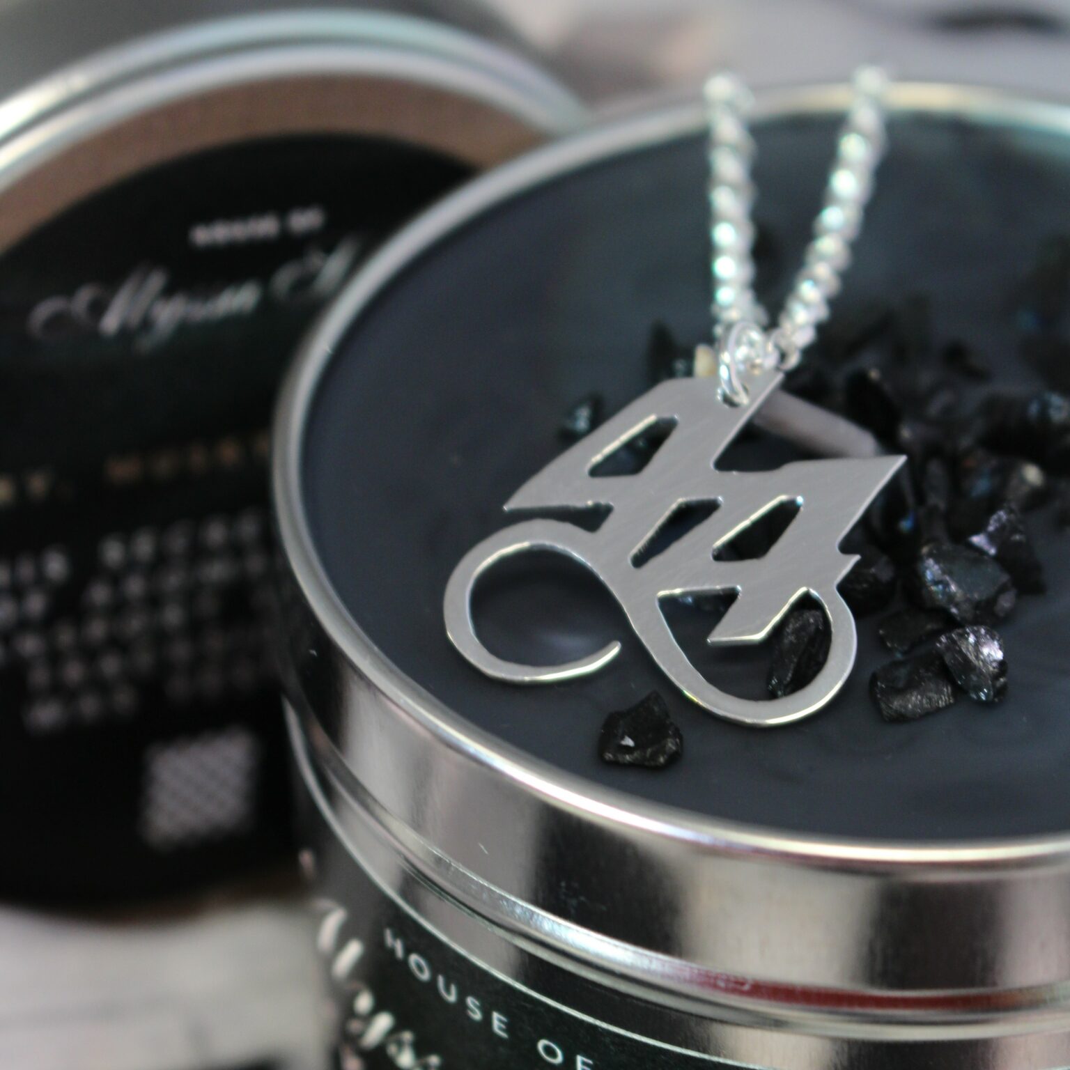 Lewis Hamilton Inspired Infinity 44 Necklace in Sterling Silver - House ...