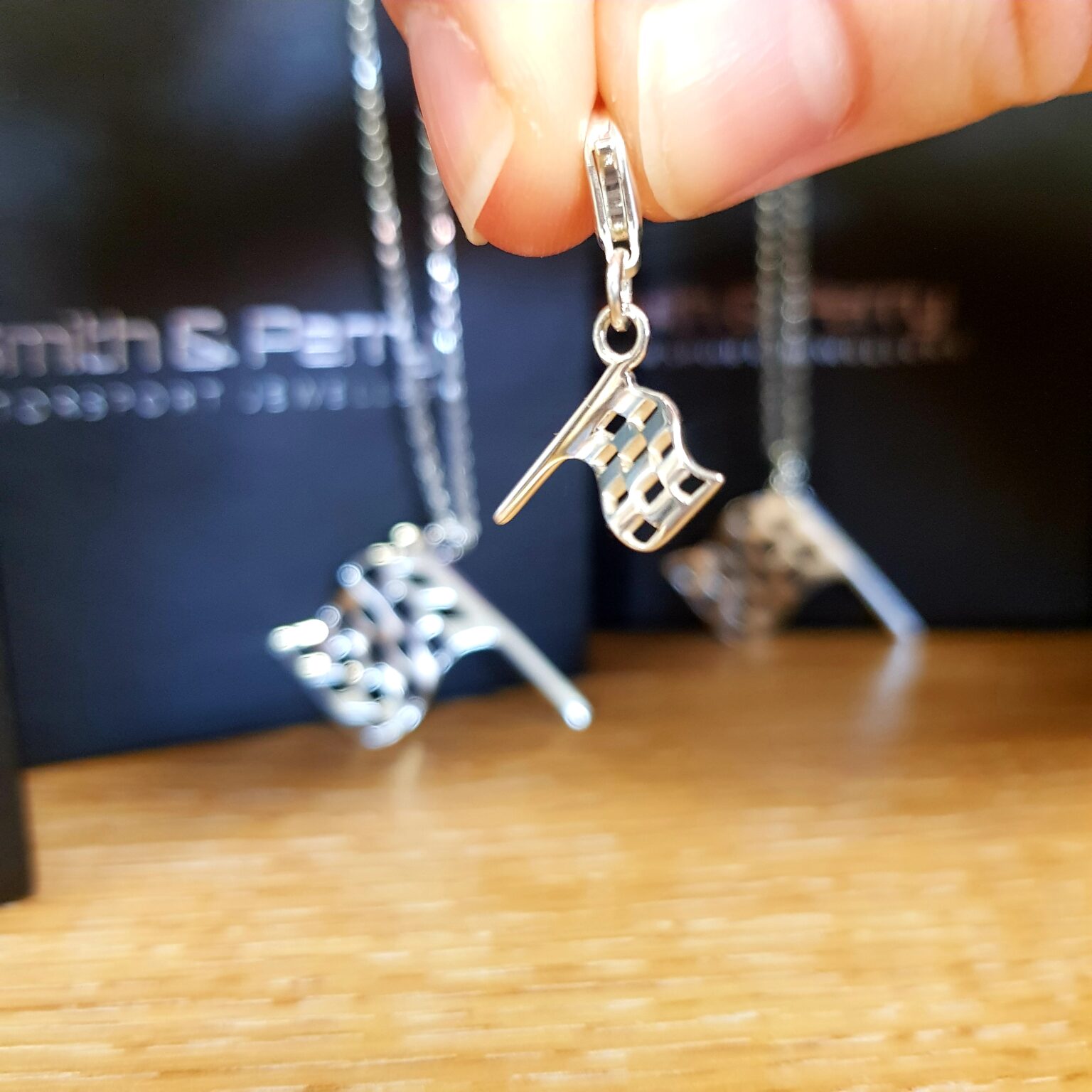 Mini Sterling Silver Flag Charm - House of Alyssa Smith