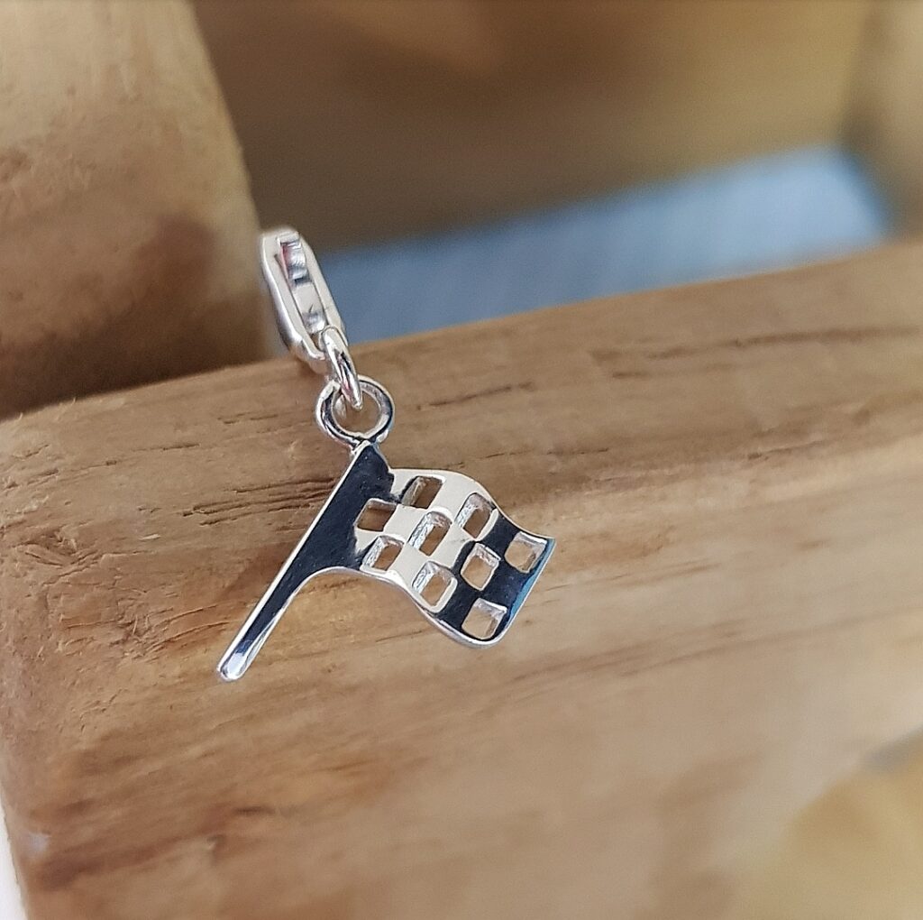 Mini Sterling Silver Flag Charm - House of Alyssa Smith