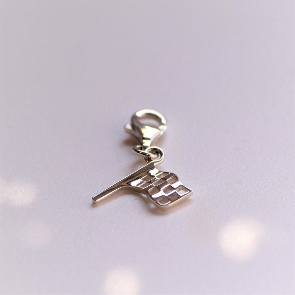 Mini Sterling Silver Flag Charm - House of Alyssa Smith