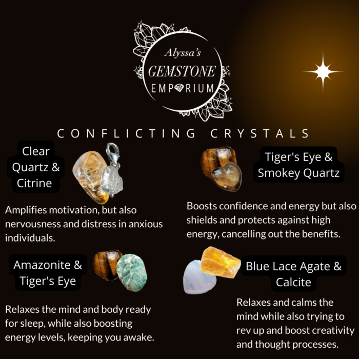 Crystal Conflict: Gemstones to Keep Apart! - House of Alyssa Smith