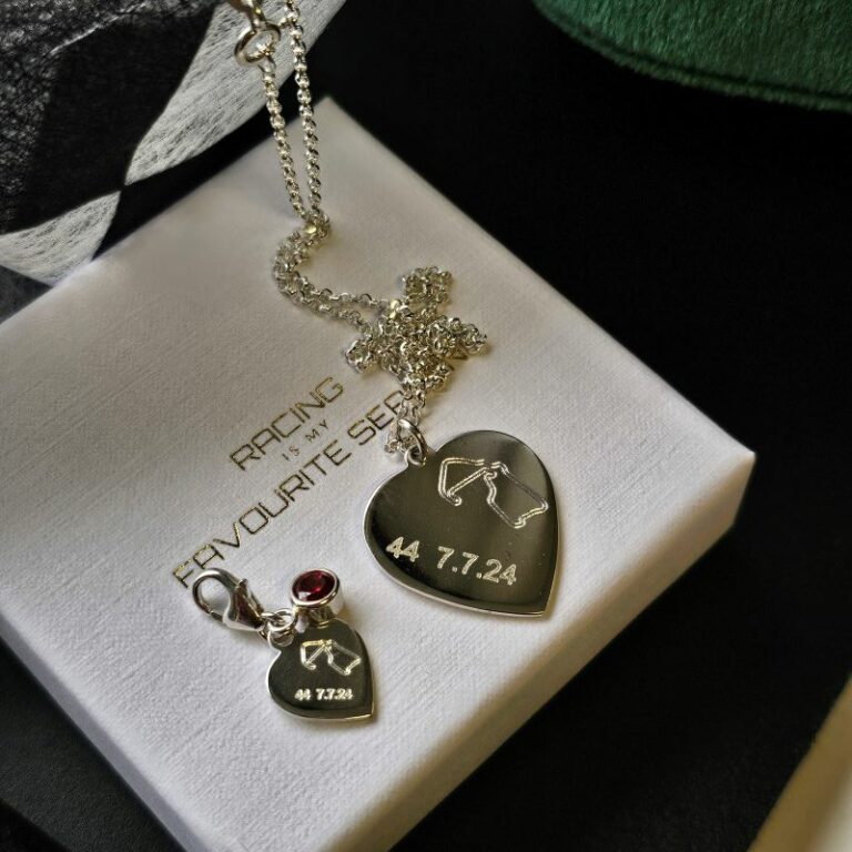 'History Was Made' Celebratory Lewis Hamilton Memory Necklace - Limited ...