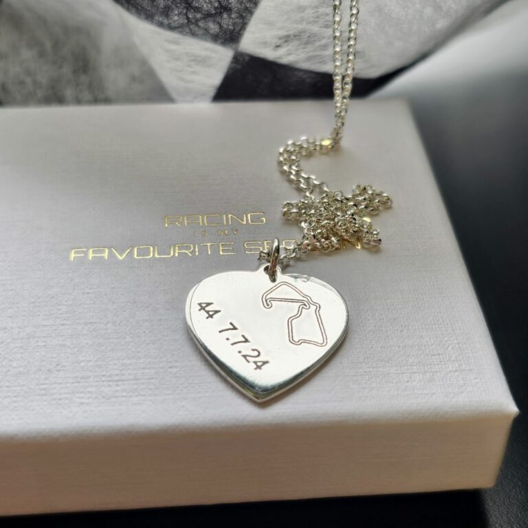 'History Was Made' Celebratory Lewis Hamilton Memory Necklace - Limited ...