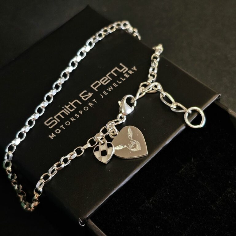‘Still I Rise’ Lewis Hamilton Engraved Wings Sterling Silver Double ...