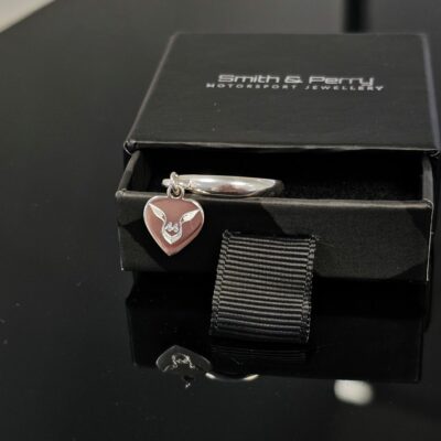 'Still I Rise' Lewis Hamilton Engraved Wings Sterling Silver Heart ...