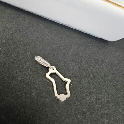 1970 Version Silverstone Circuit Charm in Sterling Silver - House of ...