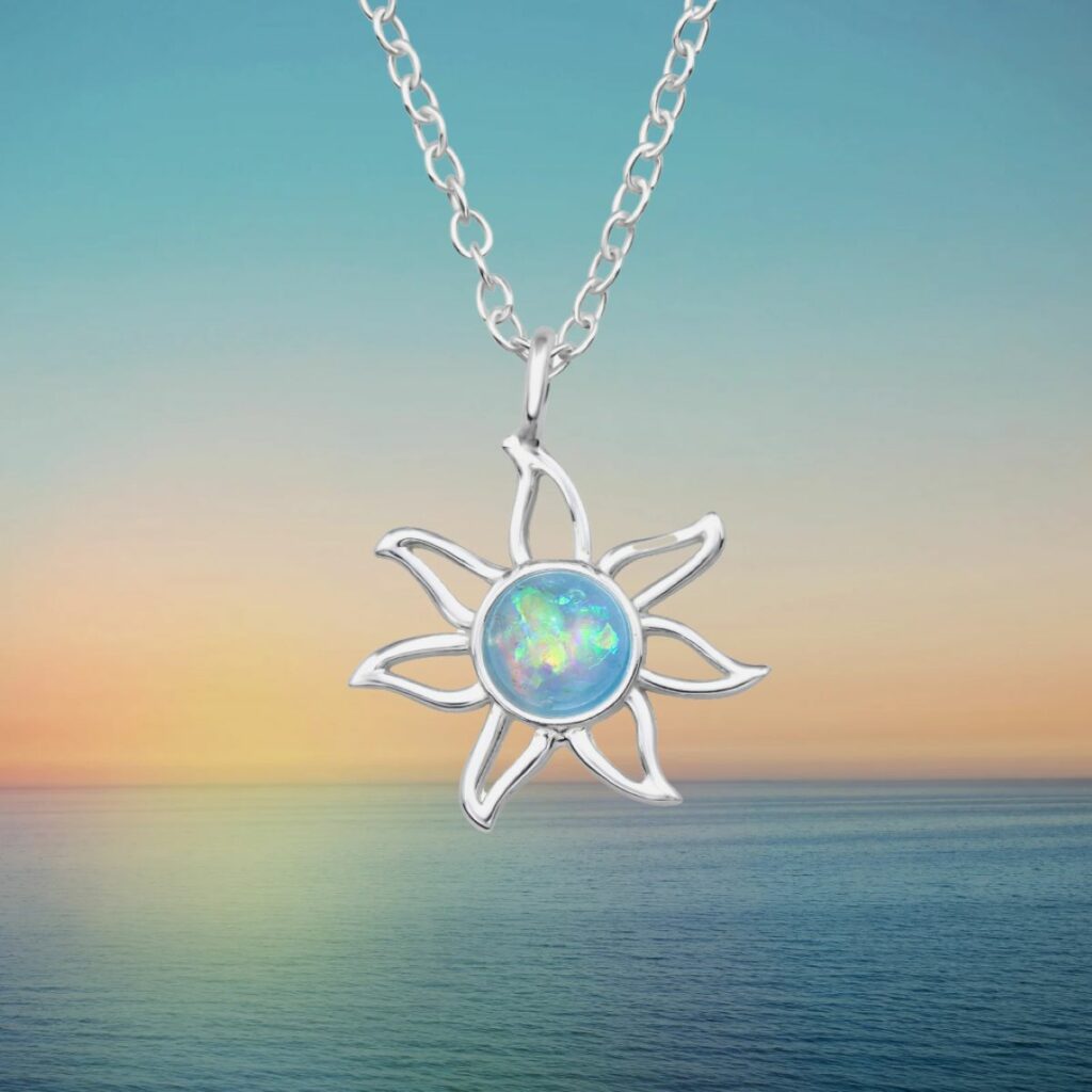 Sparkling Sunshine Opal Necklace - House of Alyssa Smith